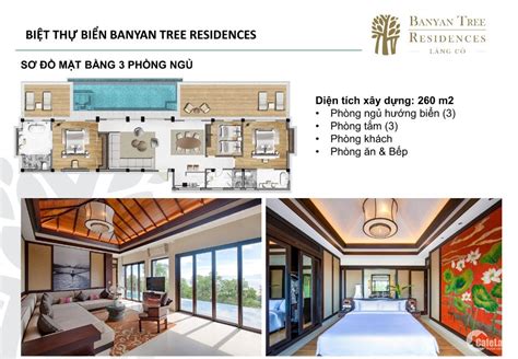 Bán Biệt Thự Banyan Tree Lăng Cô 60 đêm Nghỉ Quốc Tế 1628m2 Full Nội