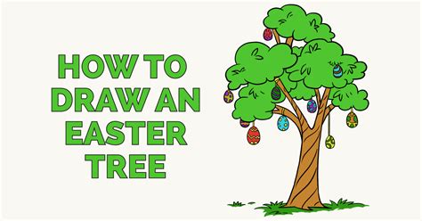 32 Easy Tree Drawing Tutorials