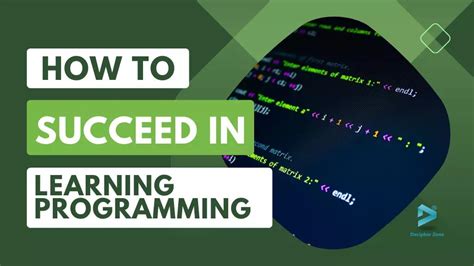 How To Succeed In Learning Programming A Brief Study