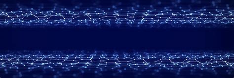 Premium Photo Double Futuristic Perspective Grid In Digital Cyberspace Flow Of Binary Code