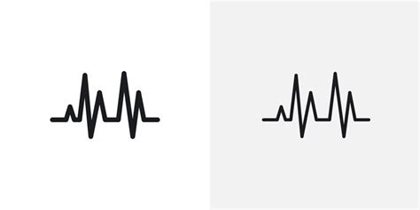 Pulse Rate Icon Vector Images Over 16000