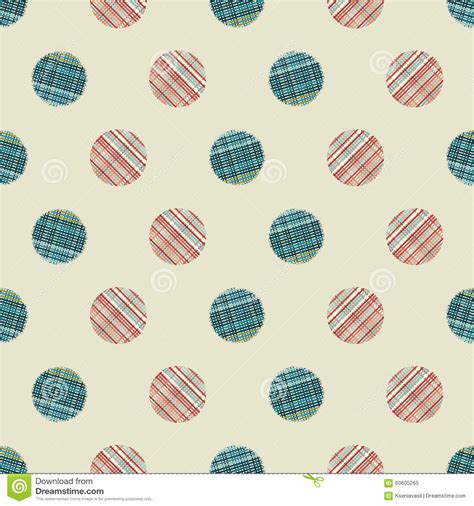 Seamless Circles Abstract Ornament Stock Vector Illustration Of Pattern Diagonal 60605265