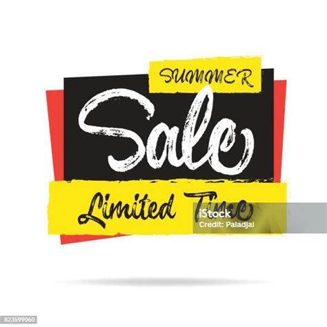 여름 판매 제목 디자인 배너 또는 포스터에 대 한입니다 판매 및 할인 개념 벡터 일러스트입니다 검은색에 대한 스톡 벡터 아트 및 기타 이미지 Istock