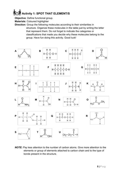 Functional Groups Practice Problems