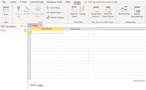Creating Tables Relational Databases