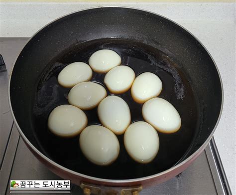 계란장조림 만들기