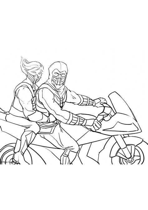 Exciting And Free Sub Zero Coloring Pages Are Free To Print Or Download And So Easy To Color