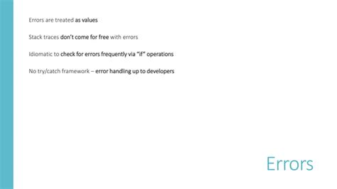 introduction to golang ppt