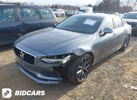 2018 Volvo S90 T5 Momentum Lvy982mk0jp034089 Bid History Bidcars