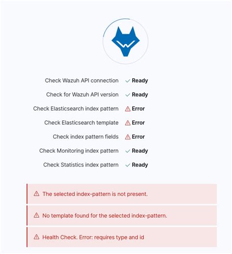 The Selected Index Pattern Is Not Present · Issue 3129 · Wazuhwazuh Dashboard Plugins · Github