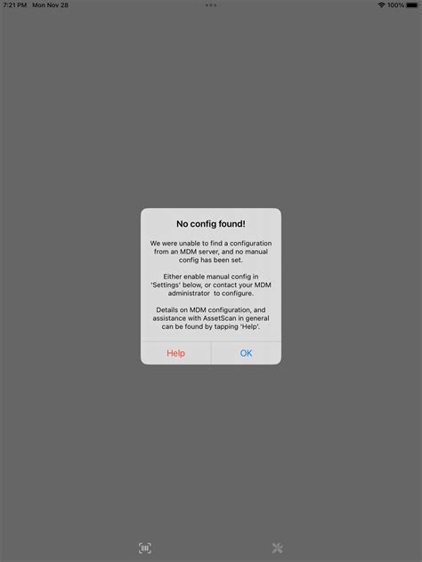 Manual Config Setup For Assetscan Assetscan