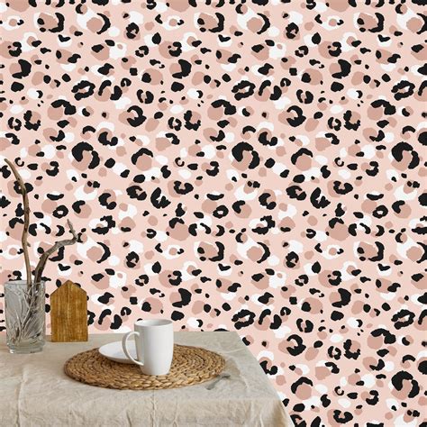 Pink Leopard Print Wallpaper