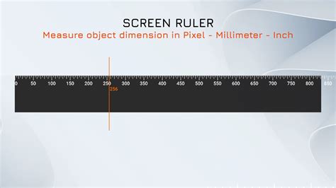 Pixel Ruler Measure The Distance Of Objects On Screen