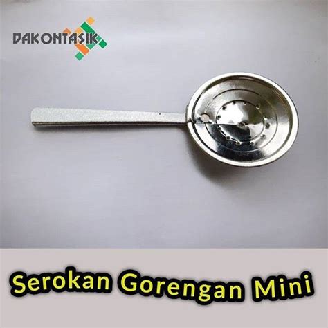 Jual Serokan Mini Serokan Minyak Saringan Minyak Shopee Indonesia