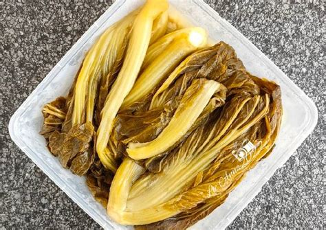 Resep Sawi Asin Homemade Oleh 李安娜💖 Cookpad
