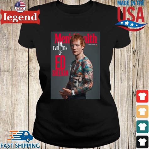 Ed Sheeran Graces The Cover Of Mens Health Uk Magazine January