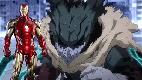 My Hero Academia Art Imagines Dekus Own Iron Man Suit