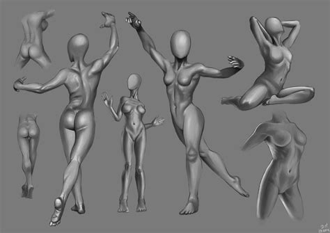 Female Figure Study By De Prime On Deviantart