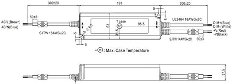 MEAN WELL PWM W Constant Voltage PWM Output LED Driver Instruction Manual