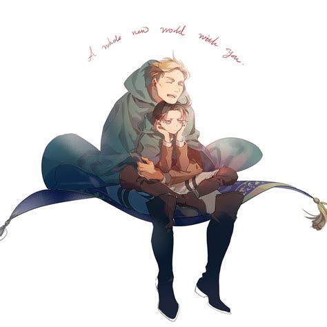 Levi And Erwin Smith Shingeki No Kyojin Drawn By Eyokiki Danbooru