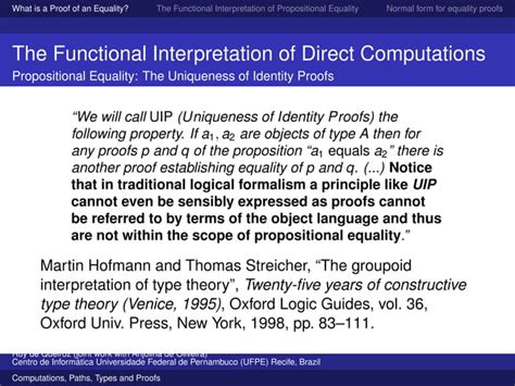 Computation Paths Types And Proofs Ppt