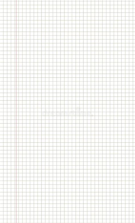 Graph Paper Printable Squared Grid Paper With Color Horizontal Lines Stock Vector