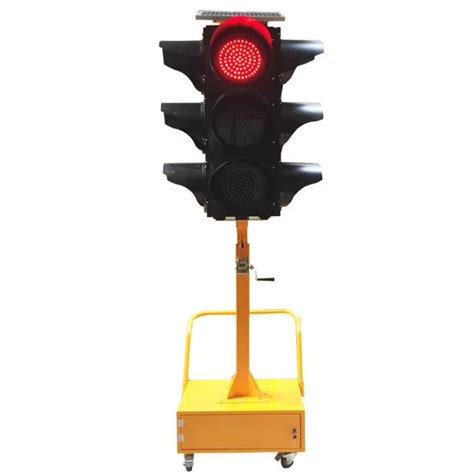 China Solar Movable Pedestrian Traffic Signal Light Manufacture And Factory Zenith
