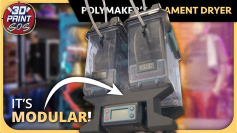 A Modular Filament Dryer Polymaker Polydryer Youtube
