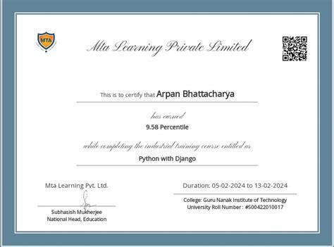 Arpan Bhattacharya On Linkedin Python Django Newskills