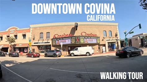Downtown Covina Walking Tour California 4k Youtube