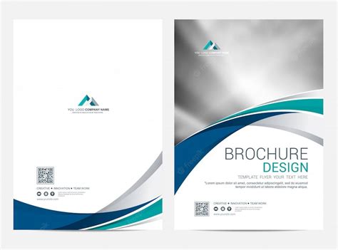 브로슈어 서식 파일 전단지 디자인 벡터 배경 프리미엄 벡터 Brochure Design Template Brochure