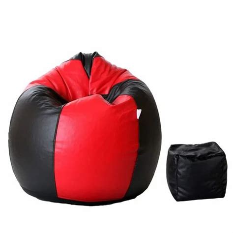Red Black Leather Bean Bag Set At ₹ 400 Piece In Gautam Budh Nagar Id