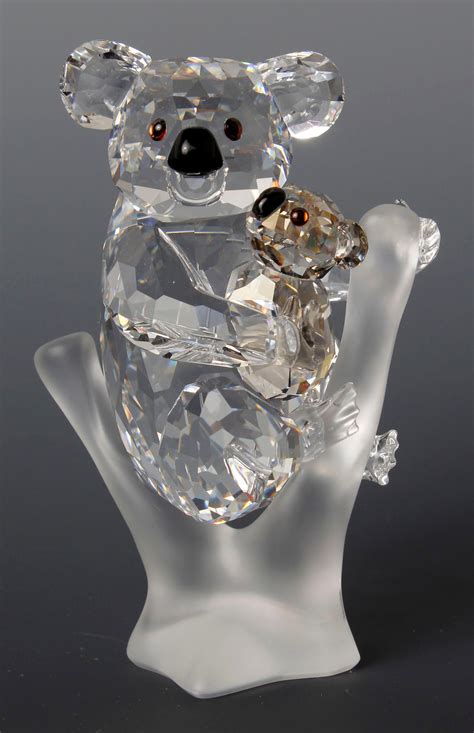 Lot Swarovski Crystal Collection Koalas Figurine
