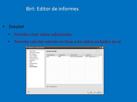 Generador De Informes Birt
