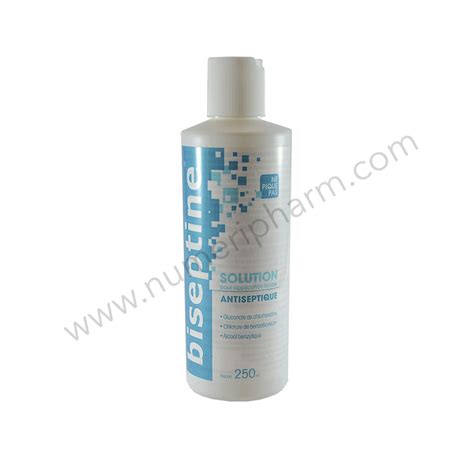 Biseptine Solution Désinfectante Des Plaies Infectées