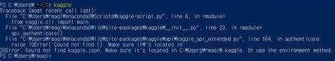 How To Install Kaggle API Window Anaconda Google Colab