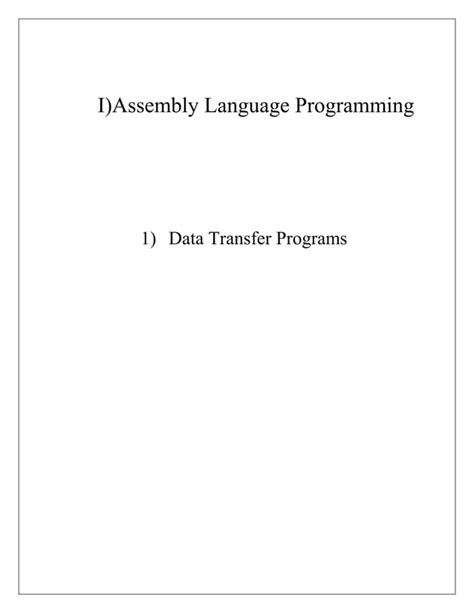 Microcontroller Lab Manual 2022 Scheme Vtu Docx Civil Engineering Industry Industries