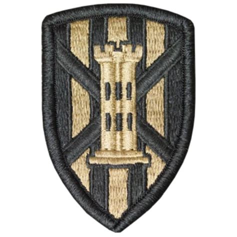 7th Engineer Brigade Ocp Patch With Hook Fastener Military Insignia And Tactical Gear Hub