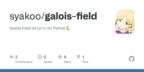Github Syakoogalois Field Galois Field Gfpn For Python🐍