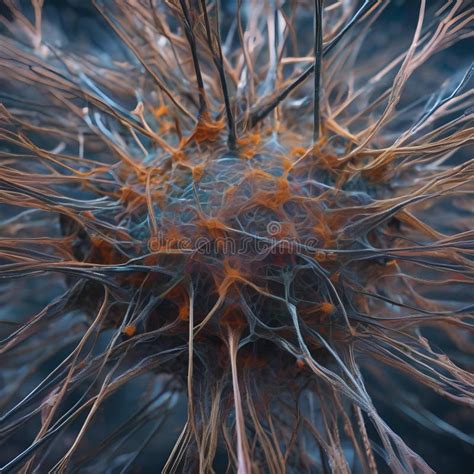 A Microscopic View Of Intricate Neural Connections In The Brain Illustrating Its Complexity4