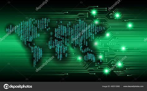 abstract background binary code map stock vector by ©titima157 gmail