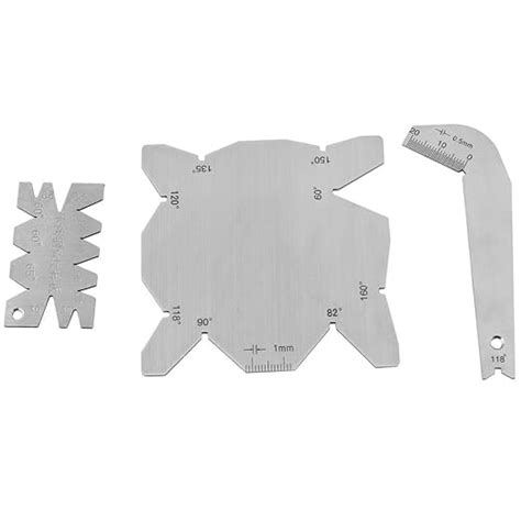 Drill Angle Gauge 3pcs Drill Bits Angle Gauge Set Dirll Sharpener