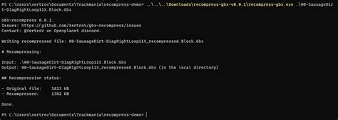 Github Xertrovgbx Recompress A Simple Utility To Recompress Gbx