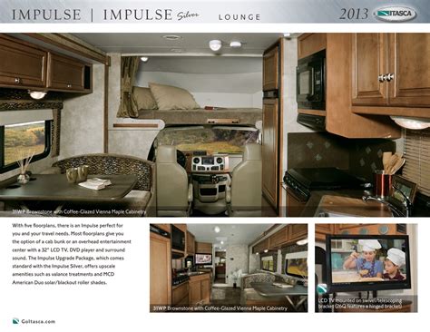 2013 Winnebago Impulse Brochure Download Rv Brochures