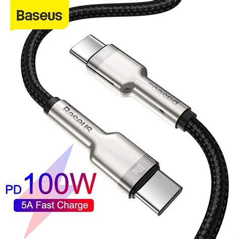 Jual Baseus Kabel Data Type C To Type C W Fast Charge Pd Quick Charge Shopee Indonesia
