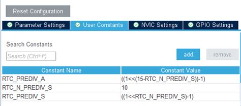 Solved User Constants In End Node Application Stmicroelectronics