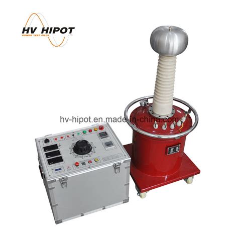 Hvhipot 100kv 20kva Ac Hipot Test Equipment Gas Transformer Withstand Voltage Tester And Ac