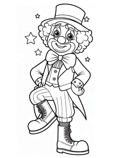 Desenhos De Cara De Palhaço Para Colorir E Imprimir Colorir Info