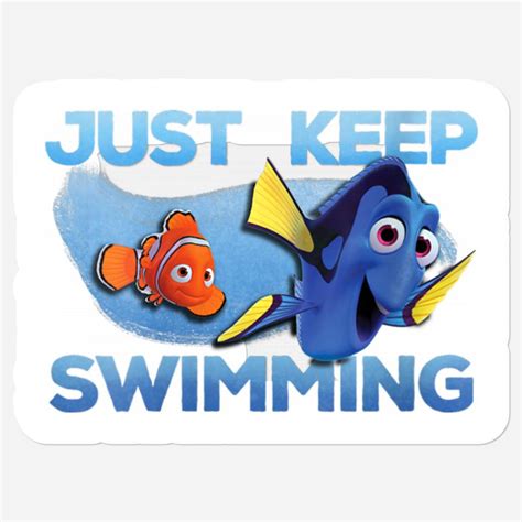 Disneyss Pixars Finding Dory Just Swimming With Nemo Stickers Id