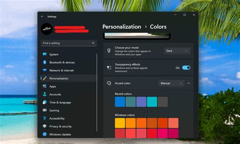 Acrylic Color Inactive With Title Bars Borders Taskbar Start Menu